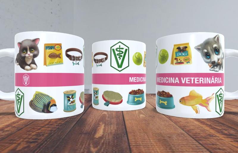 Caneca Personalizada Profissão Dia do Veterinário - Probulk - Canecas ...