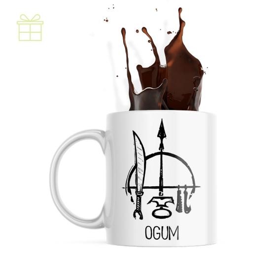 Caneca Personalizada - Simbolo Ogum - Umbanda - All Store Gift - Caneca ...