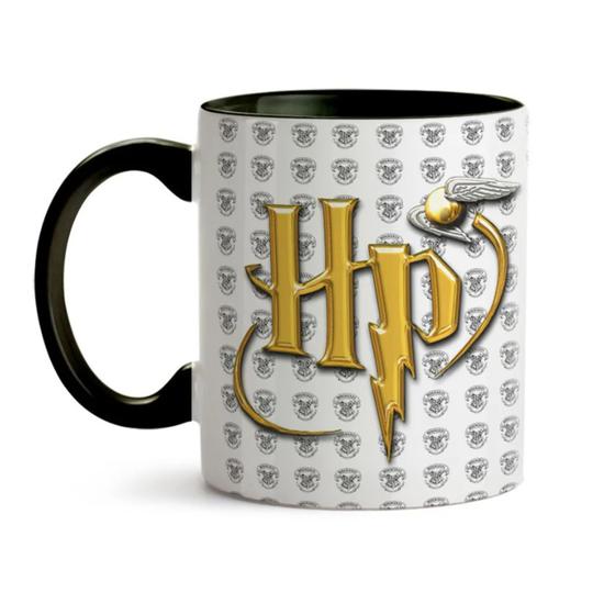 Caneca Preta Harry Potter Hp Chibi - NG Decor Canecas - Caneca ...
