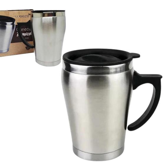 Caneca Térmica Em Aço Inox Para Bebidas Quentes E Frias - WEEZE ...