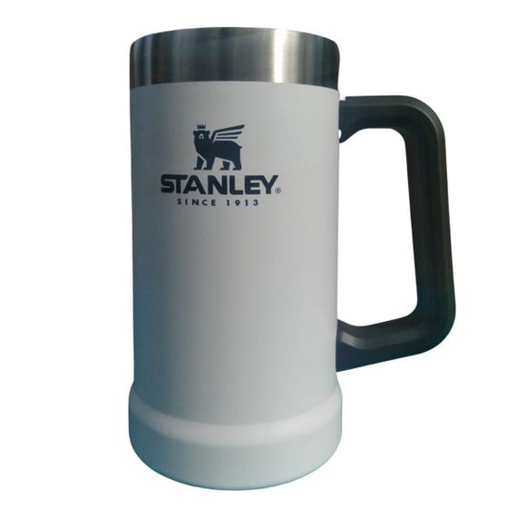 Caneca Termica Original Stanley 709 ML Branca - Caneca Térmica ...