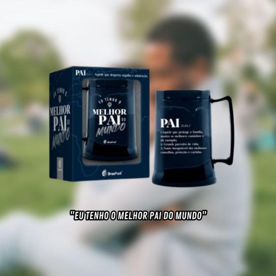 Canecas Personalizadas Para Pai 300ml Cerveja Gelada Chopp - Brasfoot ...