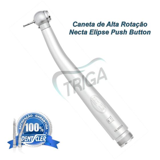 Caneta Alta Rotação Necta Elipse PB - Push Button - 1 Spray ...