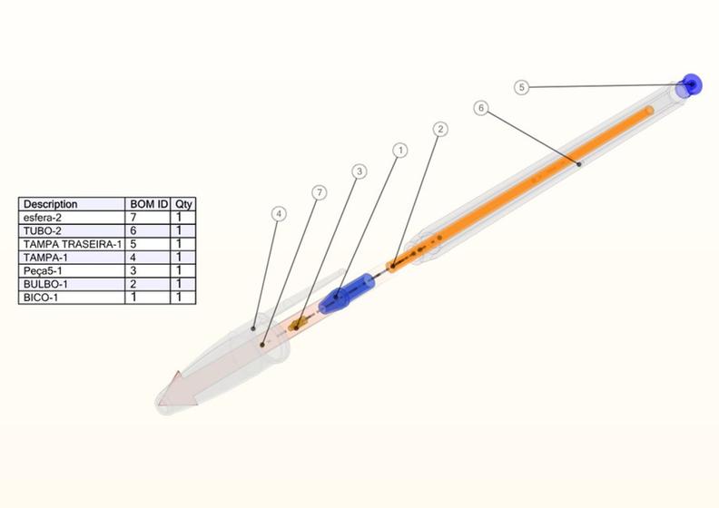 caneta bic transparente - Caneta - Magazine Luiza