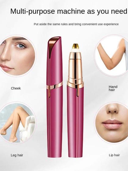 Caneta Depilador Sobrancelha Recarregavel Com Led Tira Pelos - FLAWLBSS - Flawless - Depilador ...