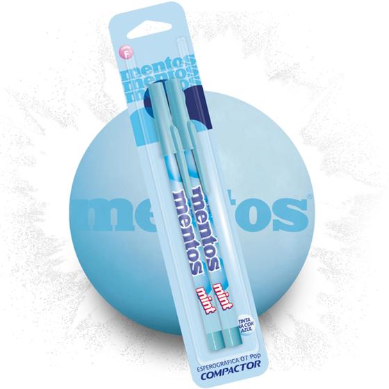 Caneta Esferográfica, Hidrográfica e Marca Texto Linha Mentos Compactor ...