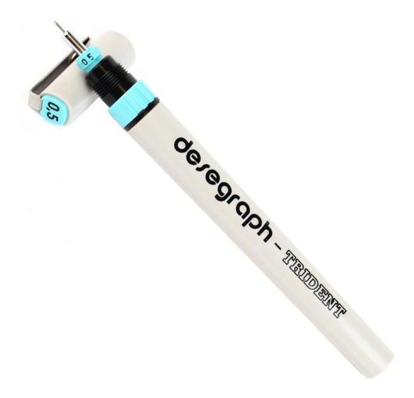 Caneta Nanquim Desegraph 0.5 + Tinta Nanquim - Trident - Caneta Nanquim ...