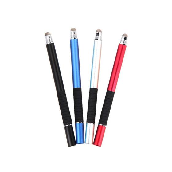 Caneta Touch Screen Stylus 2 em 1 Ponta Fina Desenho Tablet Celular ...