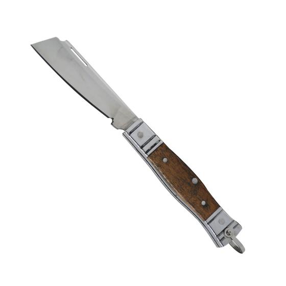 Canivete Inox Pequeno com Cabo Madeira - Bianchi - Canivete Multiuso ...