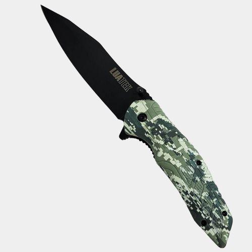 Canivete Tático Militar Automático Com Trava De Segurança - Luatek ...