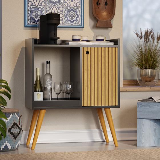 Cantinho Do Café Pé Palito Retrô Balcão Buffet Linus - Cores Diversas ...