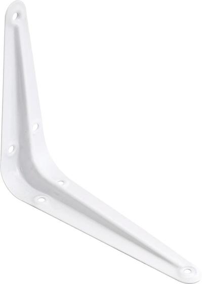 Cantoneira metálica 8x10" branca chapa estampada - Vonder - Suportes ...