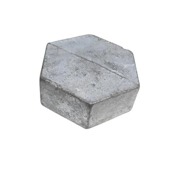 Cap Galvanizado De Rosca 2 1/2- K A - Cap Hidráulico - Magazine Luiza