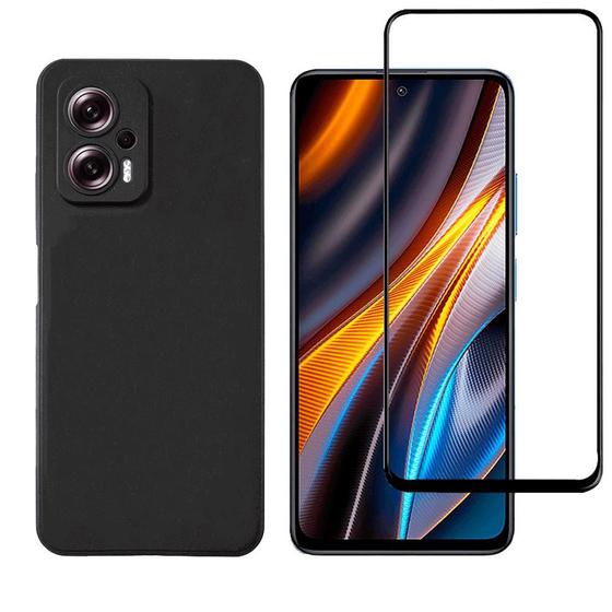 Capa Anti Impacto Xiaomi Poco X4 GT + Pelicula de Vidro 21D - M7 - Kit ...