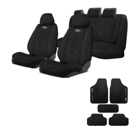 capa banco carro tecido grosso+tapete sport p Ford Ka 2020 - acessorios ...