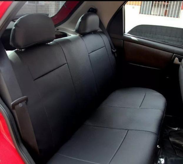 Capa Bancos Automotivos Couro Carro FIAT UNO MILLE 2018 - J.P ...