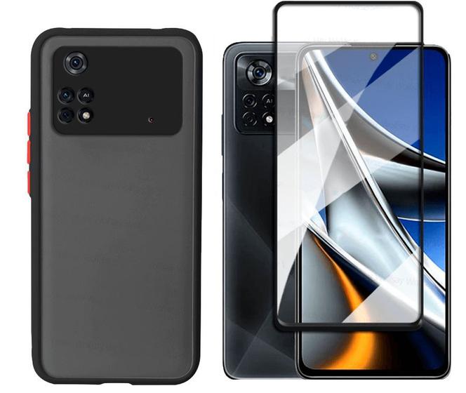 Capa Capinha Anti Impacto Xiaomi Poco X4 Pro + Pelicula 21D - M8 - Kit Capinha e Película para ...