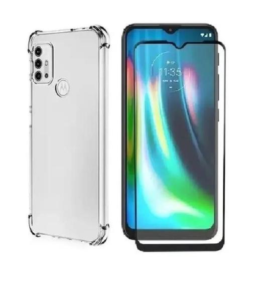 Capa Capinha Case Anti Impacto Pelicula Vidro 3d Moto G20 Shop Cell