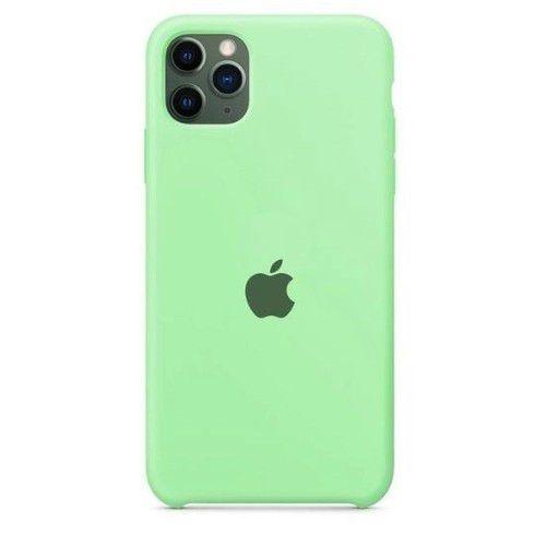 Capa Capinha Case Compativel APPLE Iphone 11 PRO MAX Silicone Aveludado ...