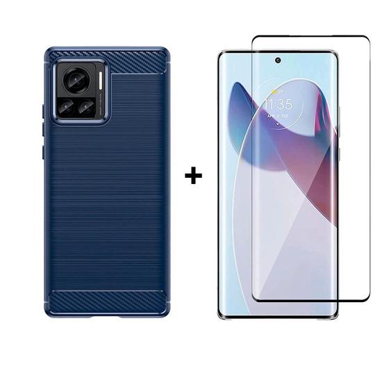 Capa Capinha Case Motorola Moto Edge 30 Ultra Película 9d M7 Kit