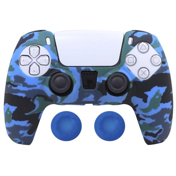 Capa Capinha Case Skin p/ Controle de PS5 Playstation 5 Protetora em ...