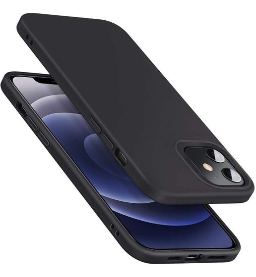 Capa Capinha iPhone 12 Mini (5.4) Esr Cloud Case Silicone (Preto ...