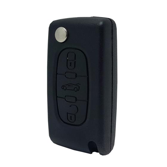 Capa Carcaça Chave Canivete Citroen C3 C4 Ds3 Pallas Air 3b - Chave de ...