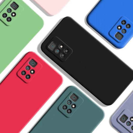 Capa Case Anti Impacto Silicone Colorida Compativel com Xiaomi Poco M4 ...