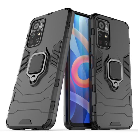 Capa Case Capinha Redmi Note 11S 5G - Protetora Anti Impacto Queda Armor Militar Anel e Base ...