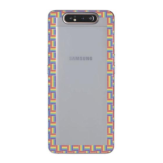 Capa Case Capinha Samsung Galaxy A80 Arco Iris Moldura - SHOWCASE ...