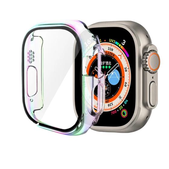Capa Case De Proteção Com Película integrada Para Smartwatch série 8 ...