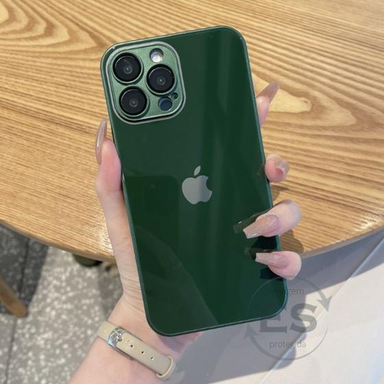 Capa Case Hd 9D Vidro Temperado Lente Compatível Com iPhone 12 Pro Max ...