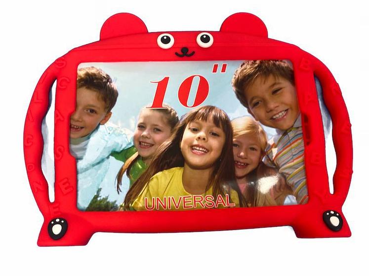 Capa com Alça Infantil Para Tablet de 10 Polegadas Universal Urso com ...