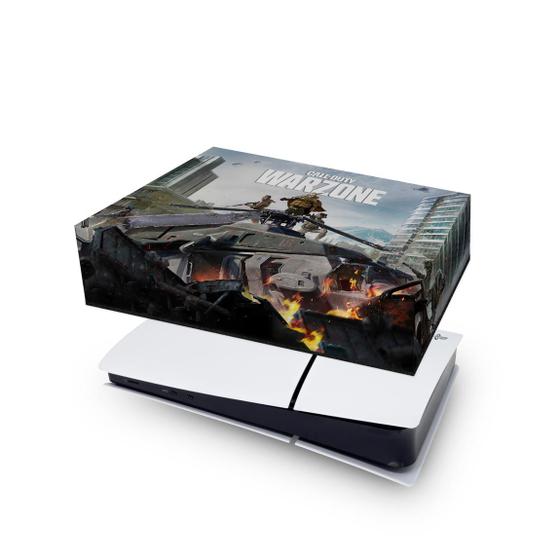 Capa compatível PS5 Slim Horizontal Anti Poeira - Call of Duty Warzone ...