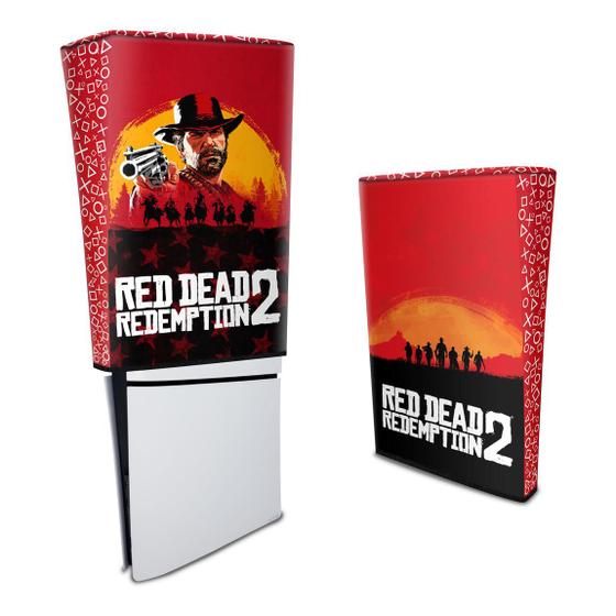 Capa compatível PS5 Slim Vertical Anti Poeira - Red Dead Redemption 2 ...