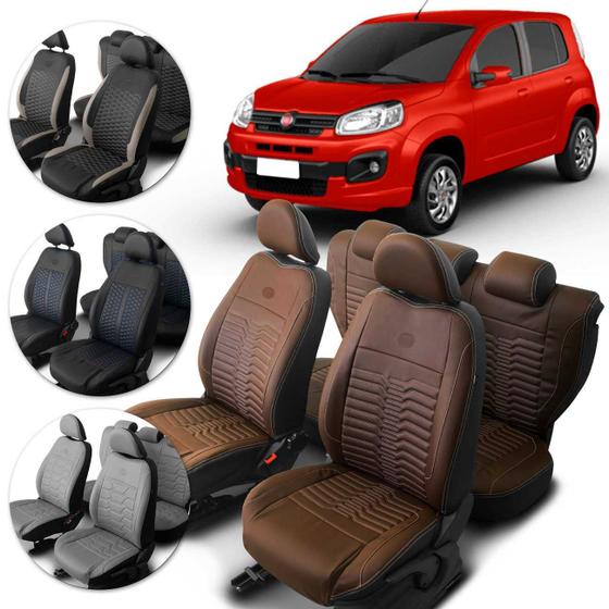 Capa De Banco Premium Novo Uno 2015 a 2020 Inteiriço Modelos Tron Sport ...