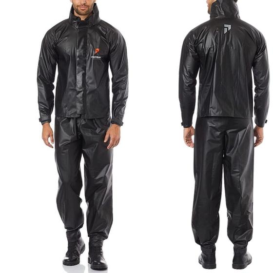 Capa De Chuva Moto Impermeável Pvc Motoqueiro Pioneira - Capas de Chuva ...