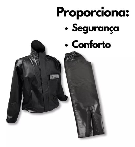 Capa de Chuva Motoboy Motociclista Calça e Jaqueta - FDIAS - Capas de ...