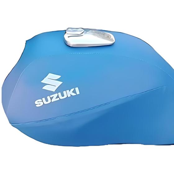 Capa Do Tanque Moto Suzuki Yes 125 2004 - 2015 Azul Cinza Vermelha ...