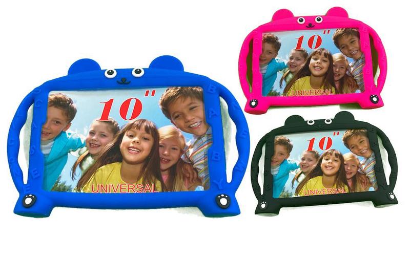 Capa Infantil para Tablet 10 Polegadas Emborrachada Universal Fica em ...