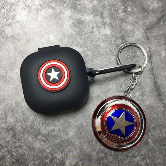 Capa Marvel Para Galaxy Buds Live/pro Capitão América - Esquire Tech ...