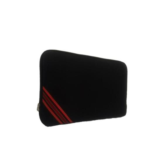 Capa Notebook 15,6 Polegadas Preto Tira Vermelha Estampada - MC - Capas ...