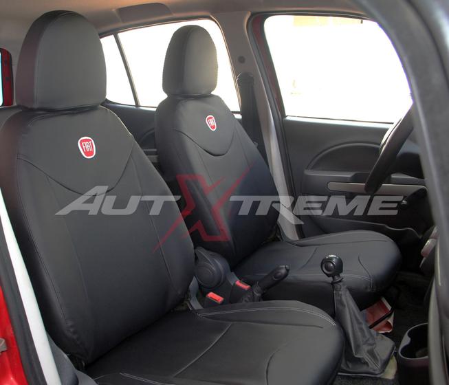 Capa para Banco Couro Fiat Novo Uno 2015 encosto Removivel - AutoXtreme ...