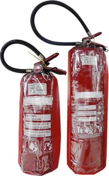 Capa Para Extintor De Incêndio Vermelho 12 Kilos Com Visor - Silkstar ...