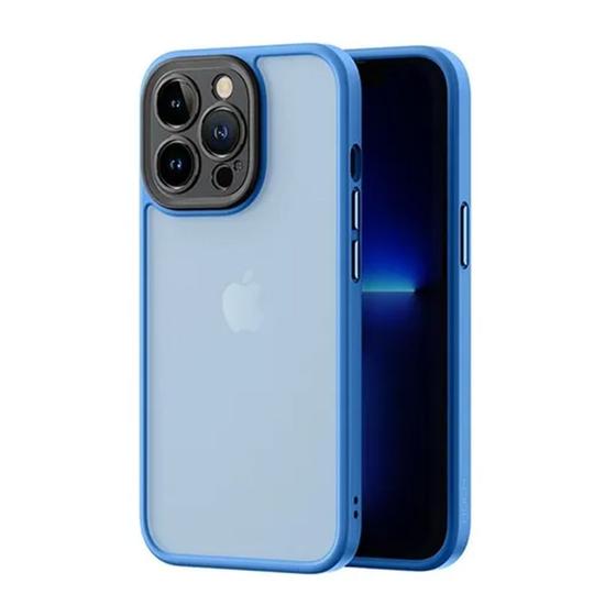 Capa Para iPhone 13 Pro Max Guard Lens Protect Rock Space Azul ...