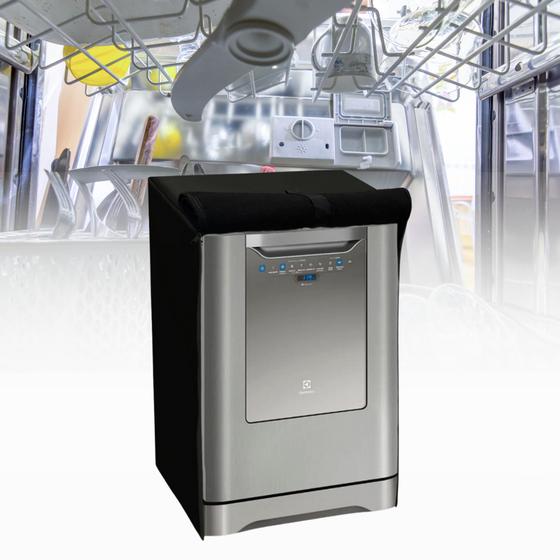 Capa Para Lava Louças Electrolux 14 Serviços Impermeável Zíper Clean