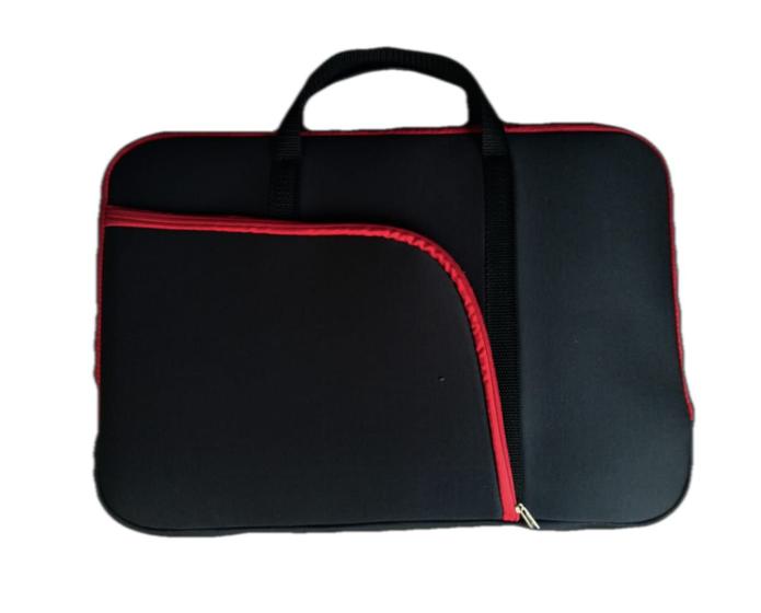 Capa para Notebook 15,6 Polegadas Preta Michelle Bolso Vermelho Alça ...