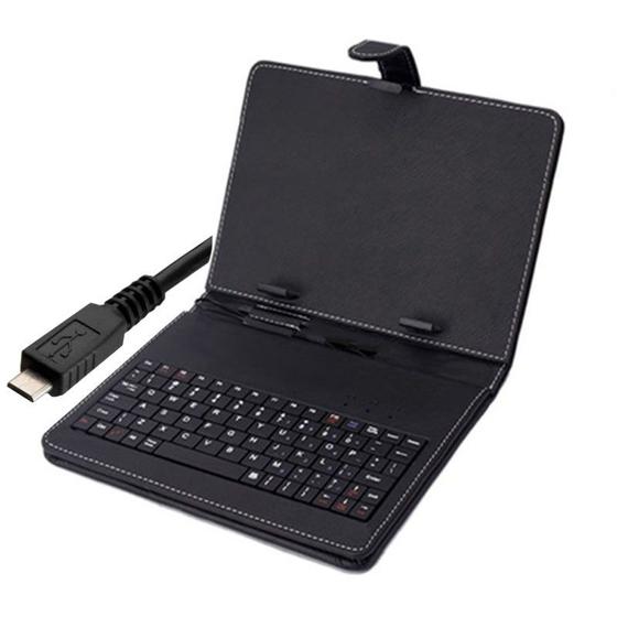 Capa para Tablet 8 Polegadas com Teclado Preto Hitto - WB-070136BK ...