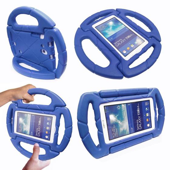 Capa para Tablet Samsung Galaxy Tab 7.0 Infantil Anti Impacto Volante ...