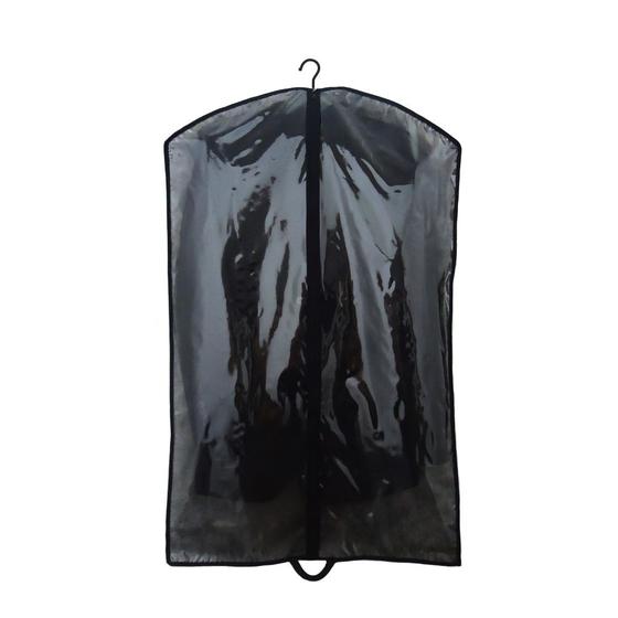 Capa Para Terno Com Zíper E Frente Transparente - Kit Com 3 - Imperio ...